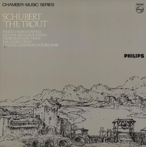 Franz Schubert Piano Quintet In A, Op.114 (D.667) "The Trout" UK vinyl LP album (LP record) (762374)